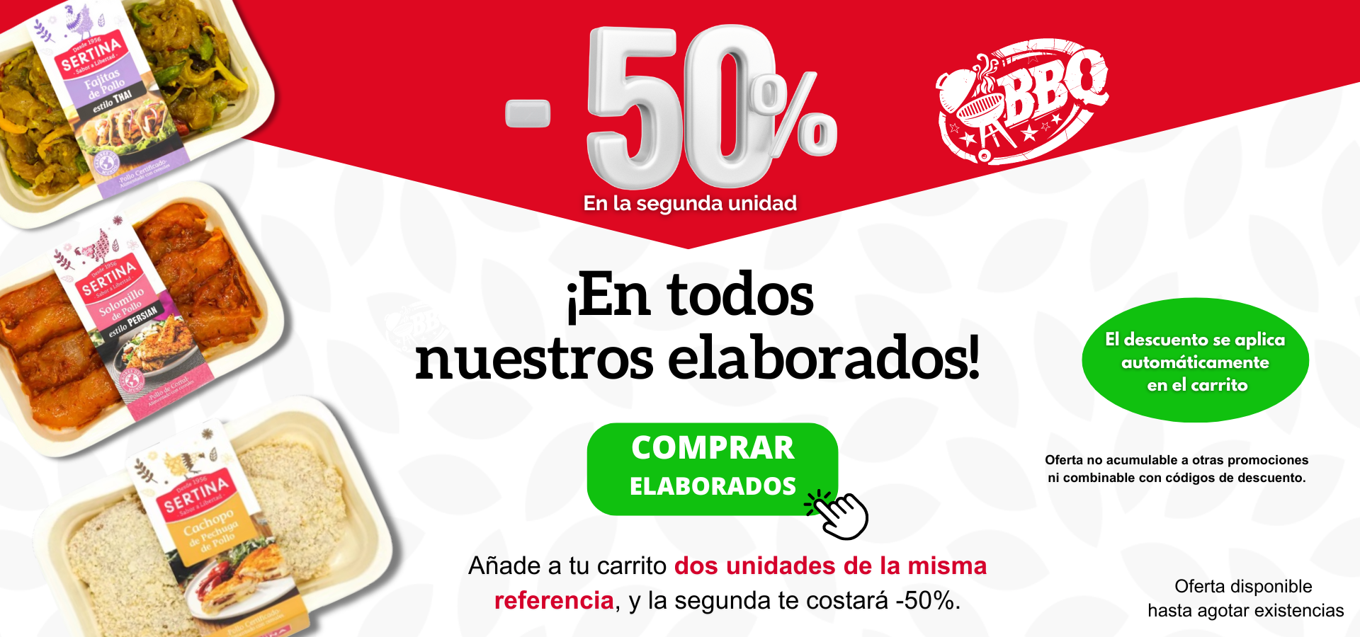 Ofertas tiempo limitado. Envíos 24 h máx. calidad | SERTINA